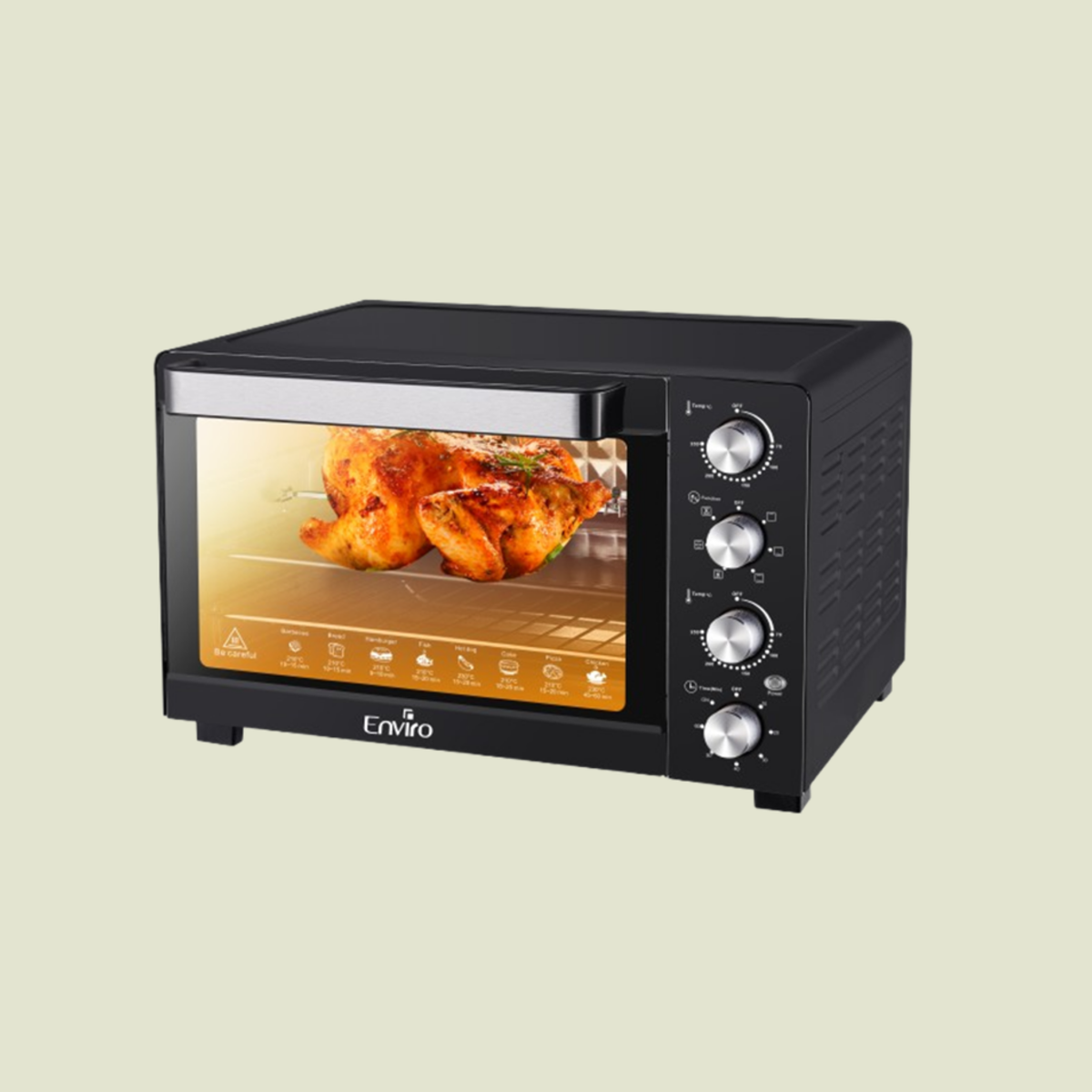 Enviro ETO-4500 Oven Toaster – 45L, 1700W, Convection & Rotisserie | Enviro Pakistan – Enviro ...